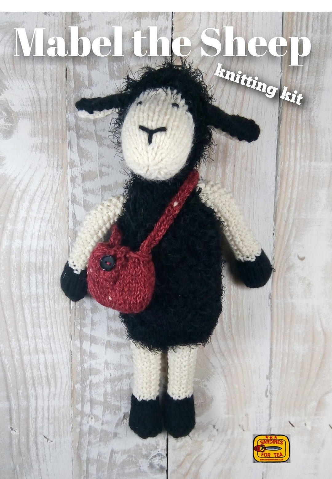 Mabel the Sheep Knitting Kit - Make Your Very Own Sheep - Easy to Knit ...