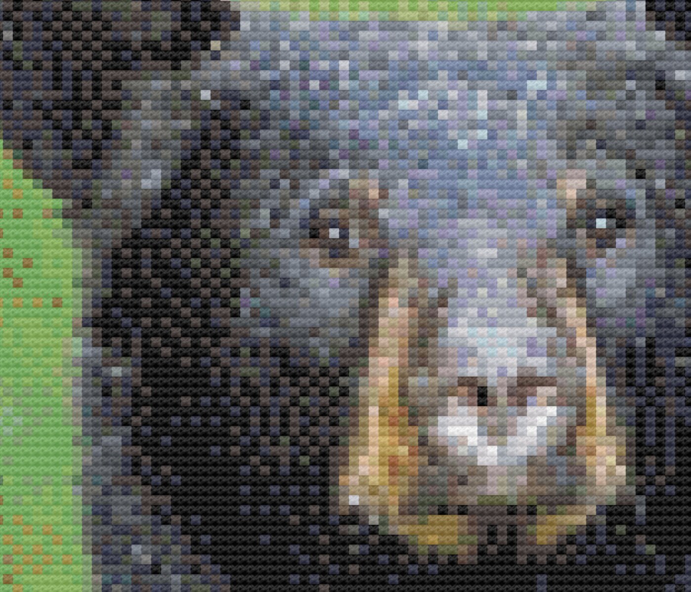 Black Bear Cross Stitch Pattern PDF Instant Download - Etsy