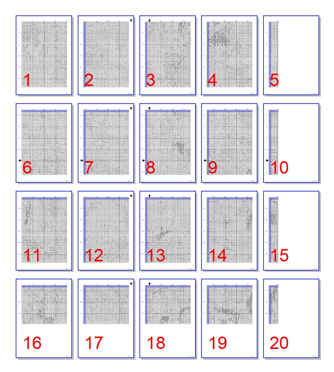 Amethyst Crystal Cluster Cross Stitch Pattern ~ PDF, Instant Download ...