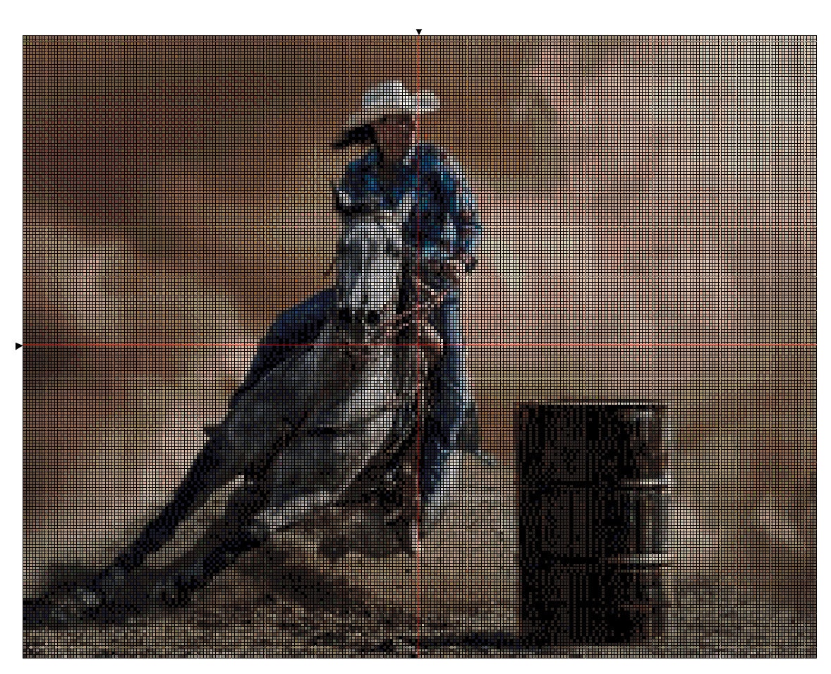 Barrel Race Rodeo Cross Stitch Pattern ~ PDF, Instant Download, Race ...