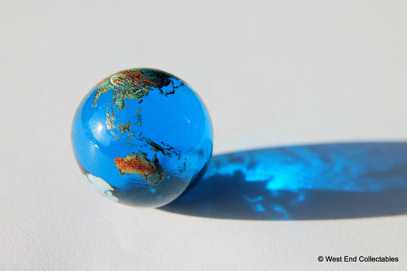 Planet Earth Glass Marble 22mm 0.9 Space Gift Globe - Etsy
