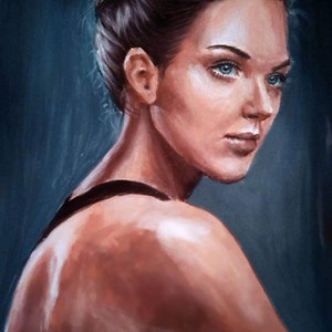 Custom Oil Painting From Photo | Personalized Portrait Art | Handmade ...