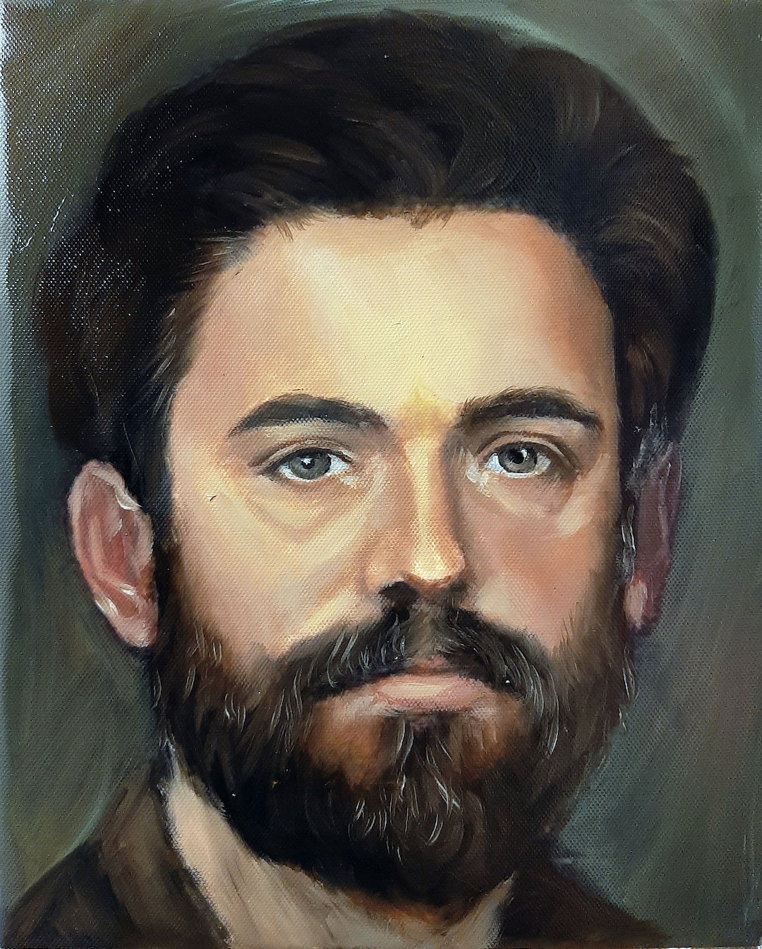 Custom Hand-painted Portrait From Photo to Painting Customized Portrait ...