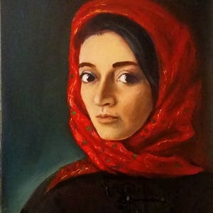 Custom Oil Painting From Photo | Personalized Portrait Art | Handmade ...