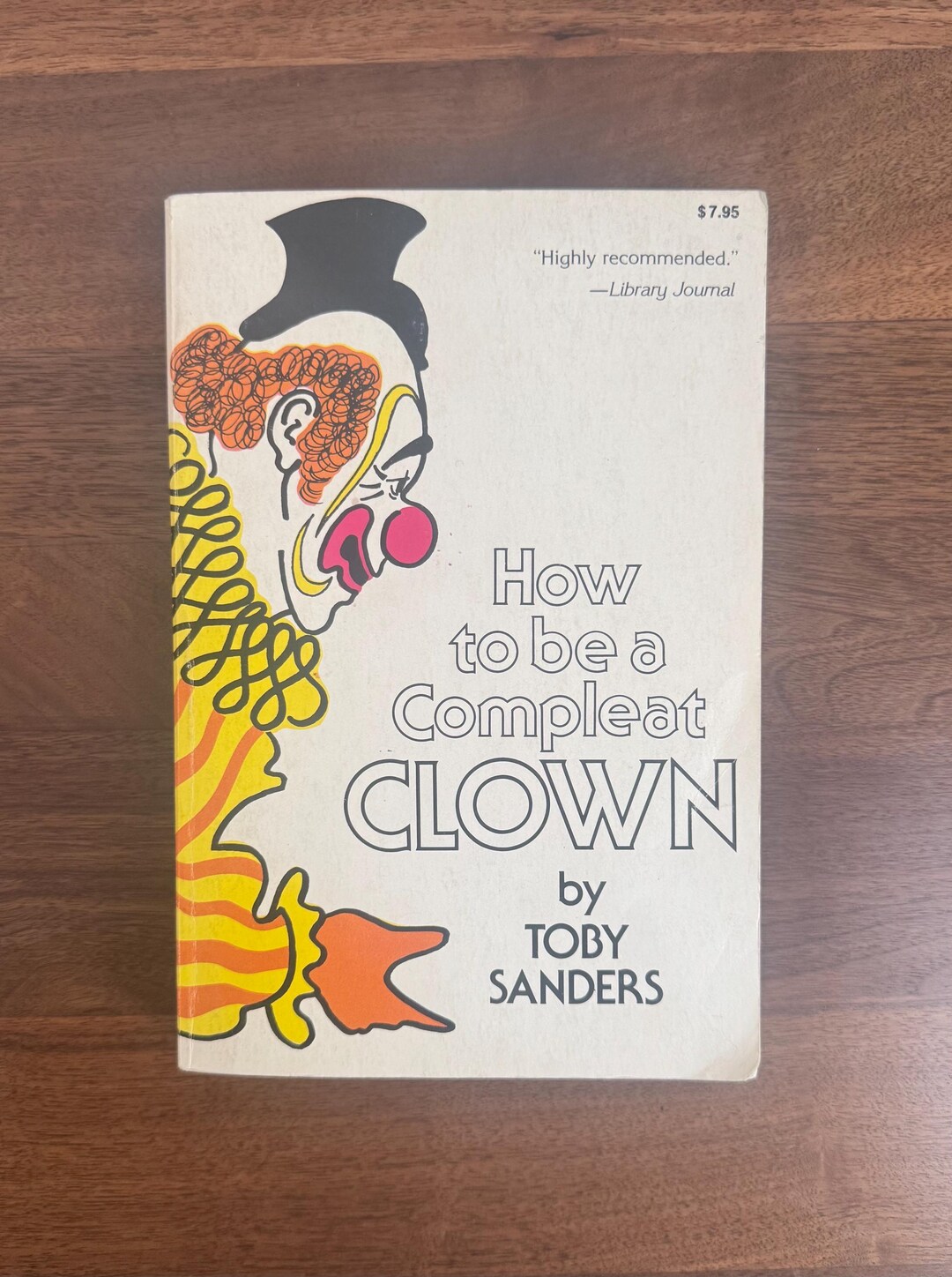 How to Be a Compleat Clown Toby Sanders Vintage Paperback Clowning Book - Etsy