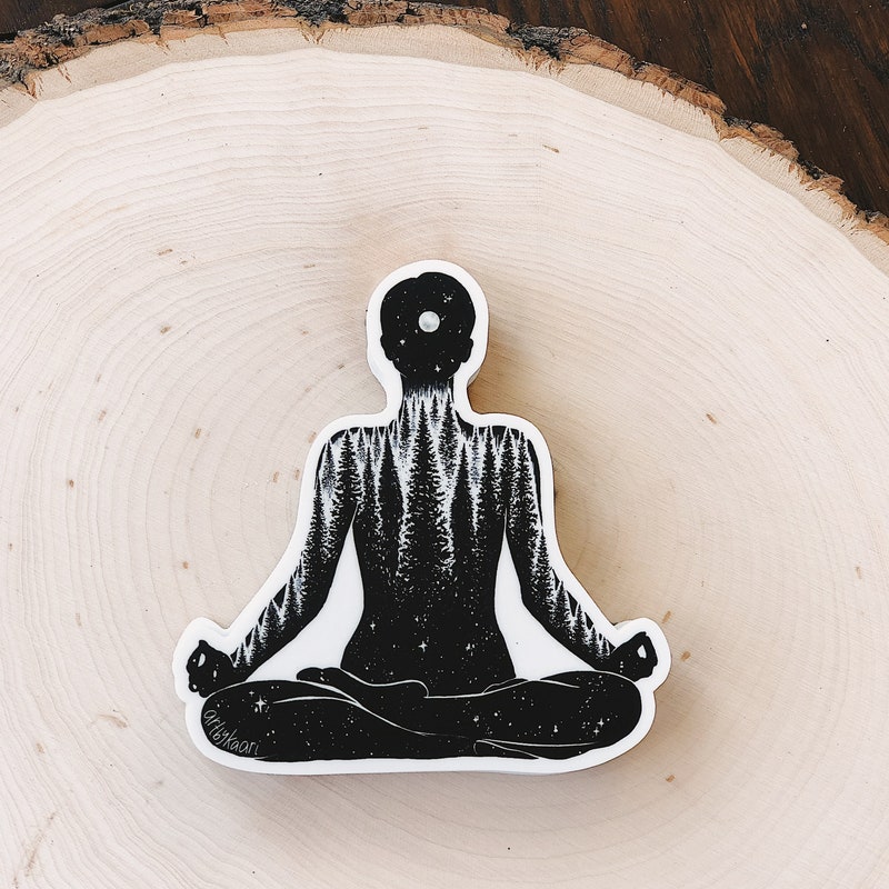 Yoga Stickers - Etsy