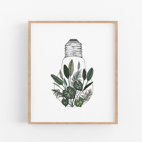 Boho Botanical Art - Etsy