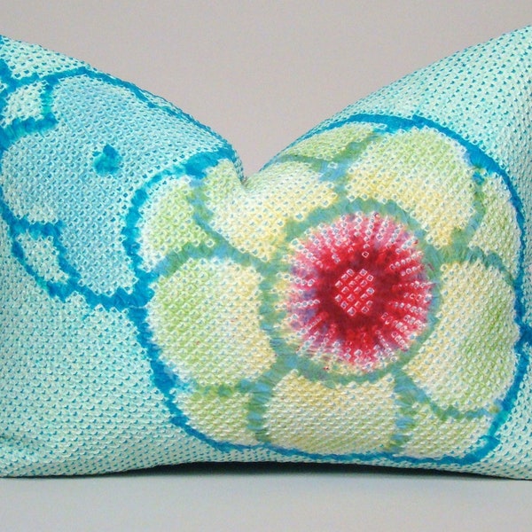 Mod Floral Pillow - Etsy