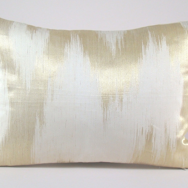 Metallic Gold Pillow - Etsy