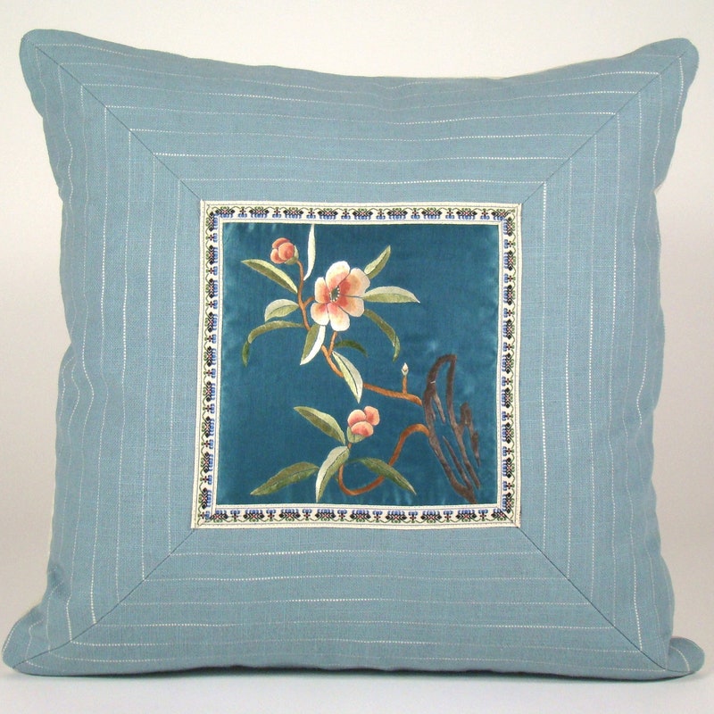 Embroidered Pillows - Etsy