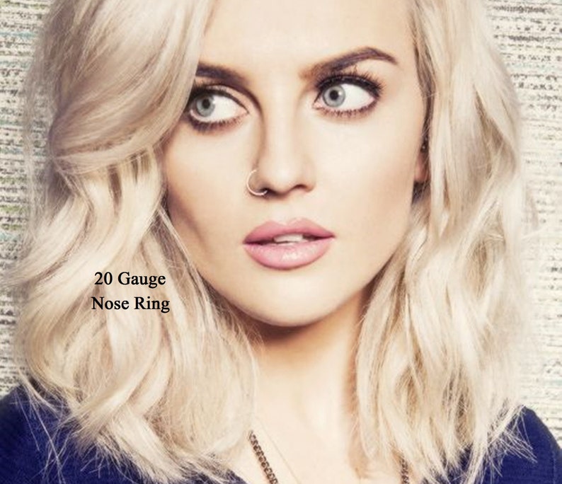 Handcrafted Silver Nose Ring Simple Nose Ring Nose Stud - Etsy UK