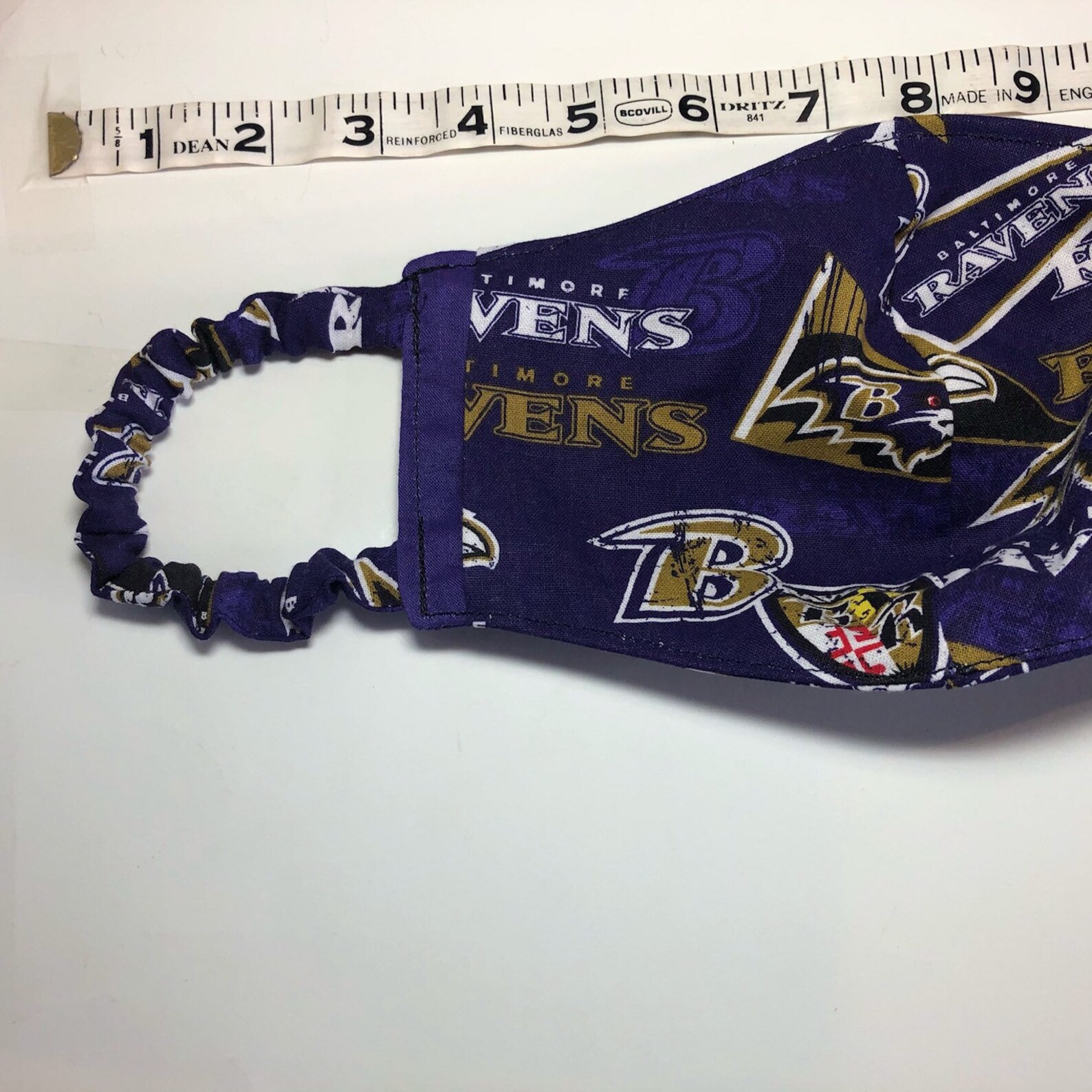 Face Mask Covering Baltimore Ravens 3 Layer - Etsy