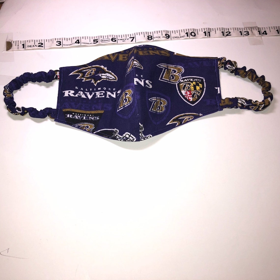Face Mask Covering Baltimore Ravens 3 Layer - Etsy