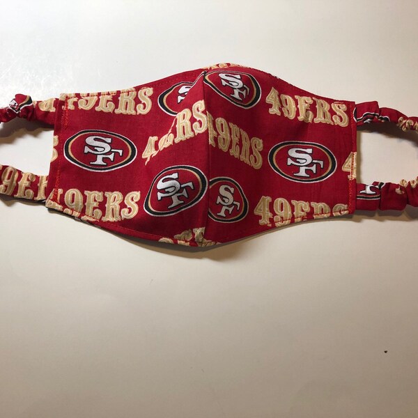 San Francisco 49ers Face Mask - Etsy