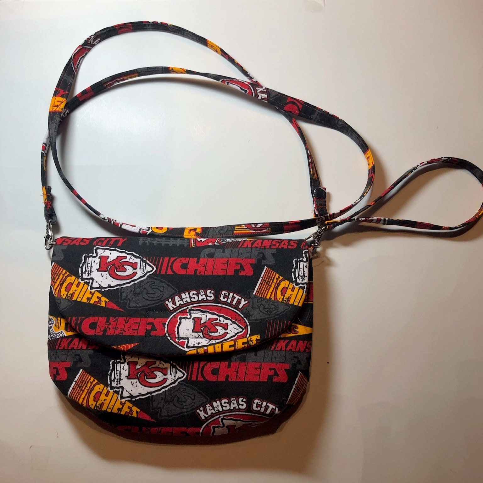 Kansas City Chiefs Compact Handbag/wristlet - Etsy