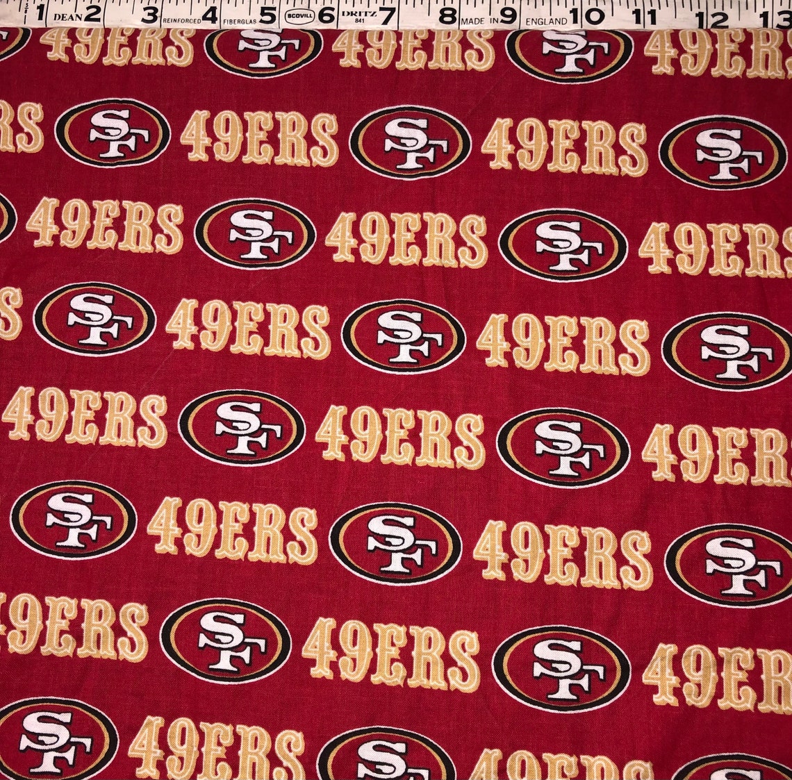 San Francisco 49ers Elastic Ponytail Mini Scarf - Etsy