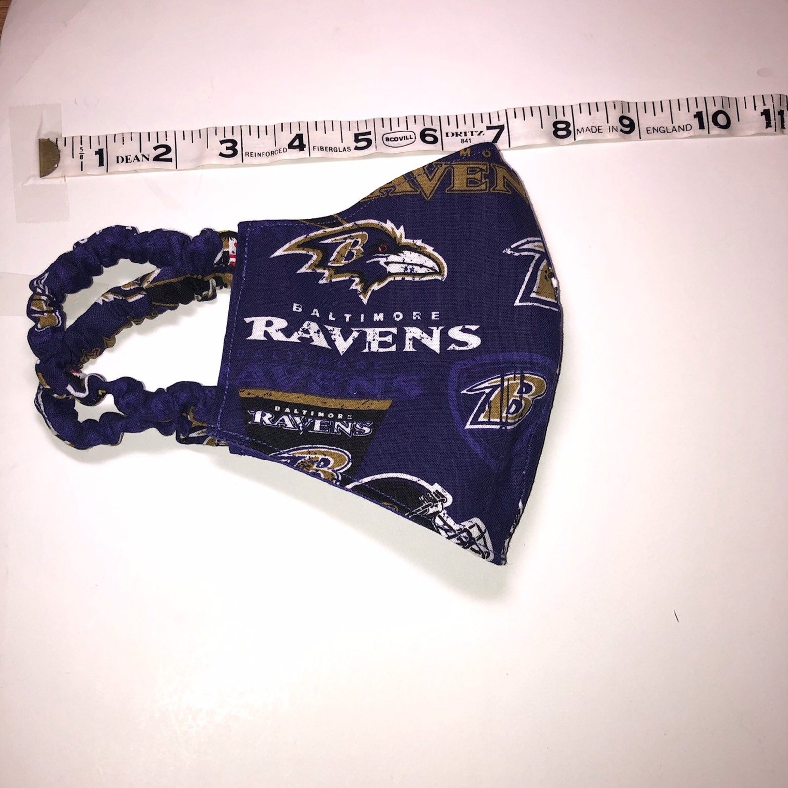 Face Mask Covering Baltimore Ravens 3 Layer - Etsy