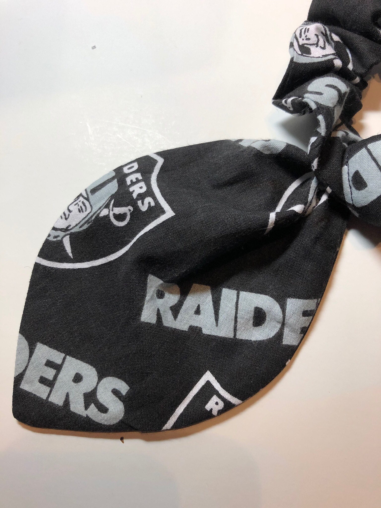 Raiders Hair Scrunchy Scarf - Etsy