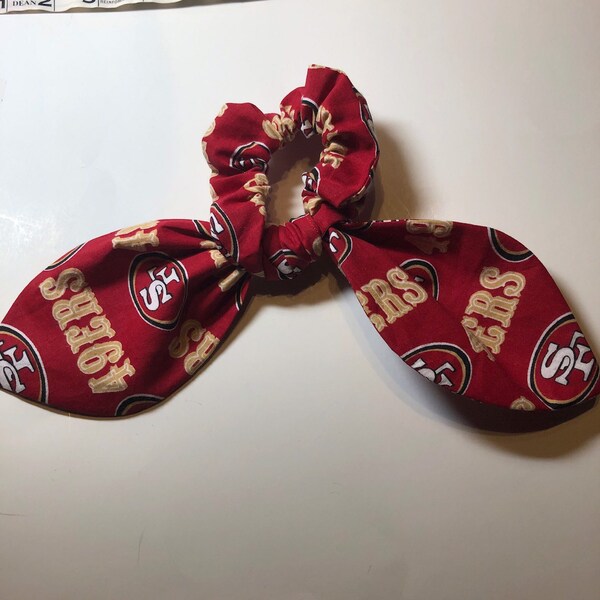49ers Hair Bow - Etsy