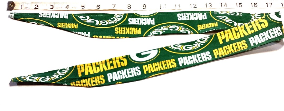Green Bay Packers Headband Hair Wrap 1 1/2 “ or 3” Wide - Etsy