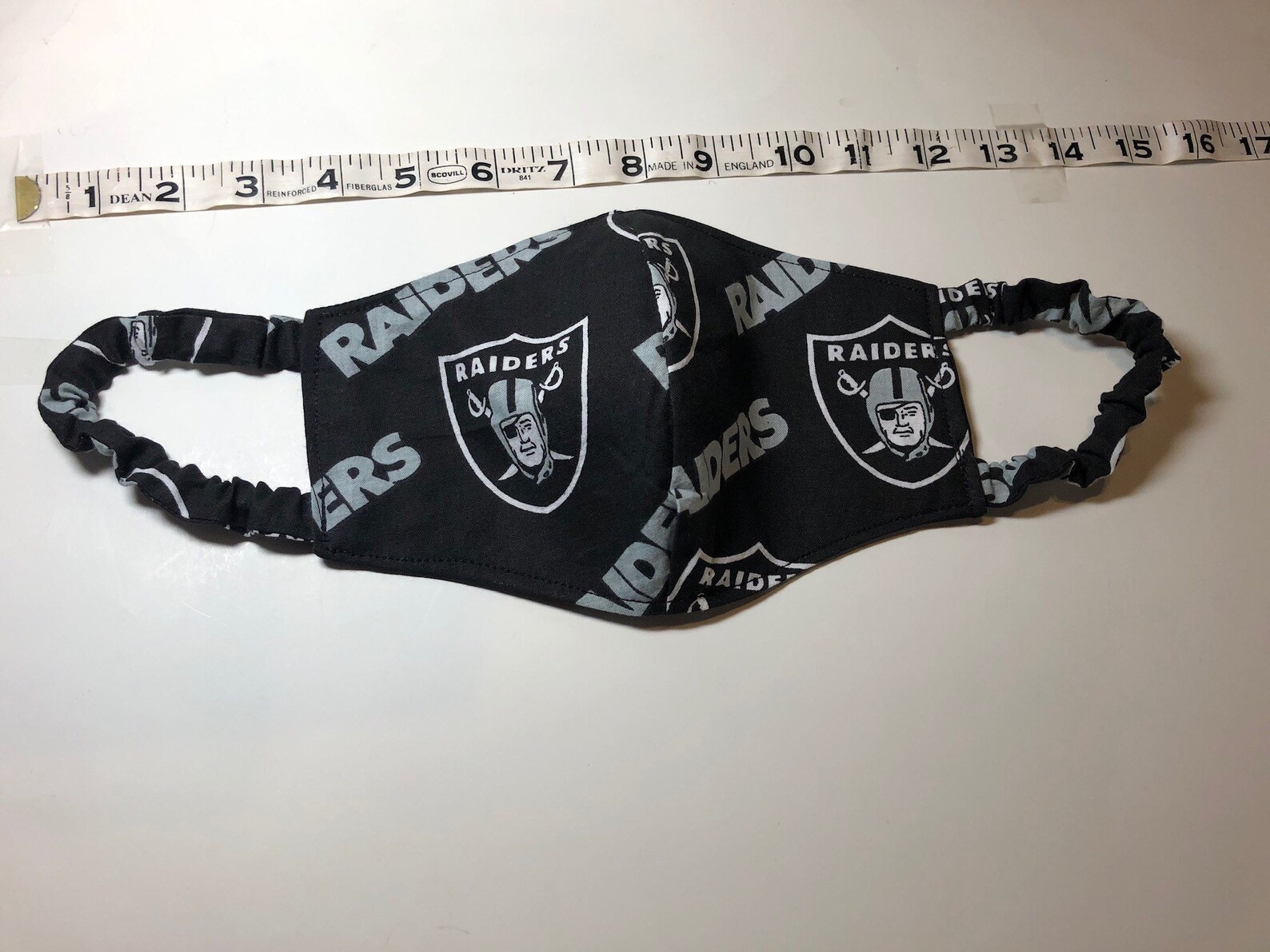 Raiders Face Mask Covering 2 Layer No Pocket Filter - Etsy