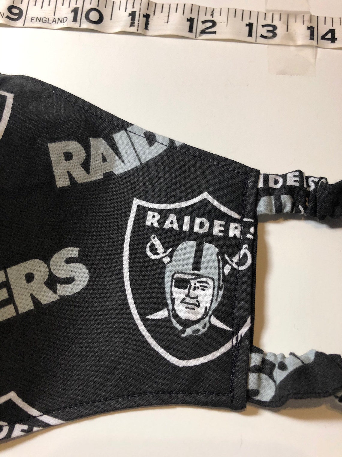 Raiders Face Mask Covering 2 Layer No Pocket Filter - Etsy