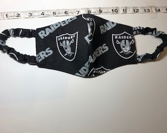 Raiders Face Mask - Etsy