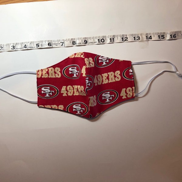 San Francisco 49ers Face Mask - Etsy