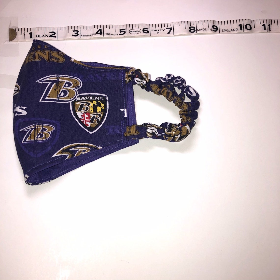 Face Mask Covering Baltimore Ravens 3 Layer - Etsy