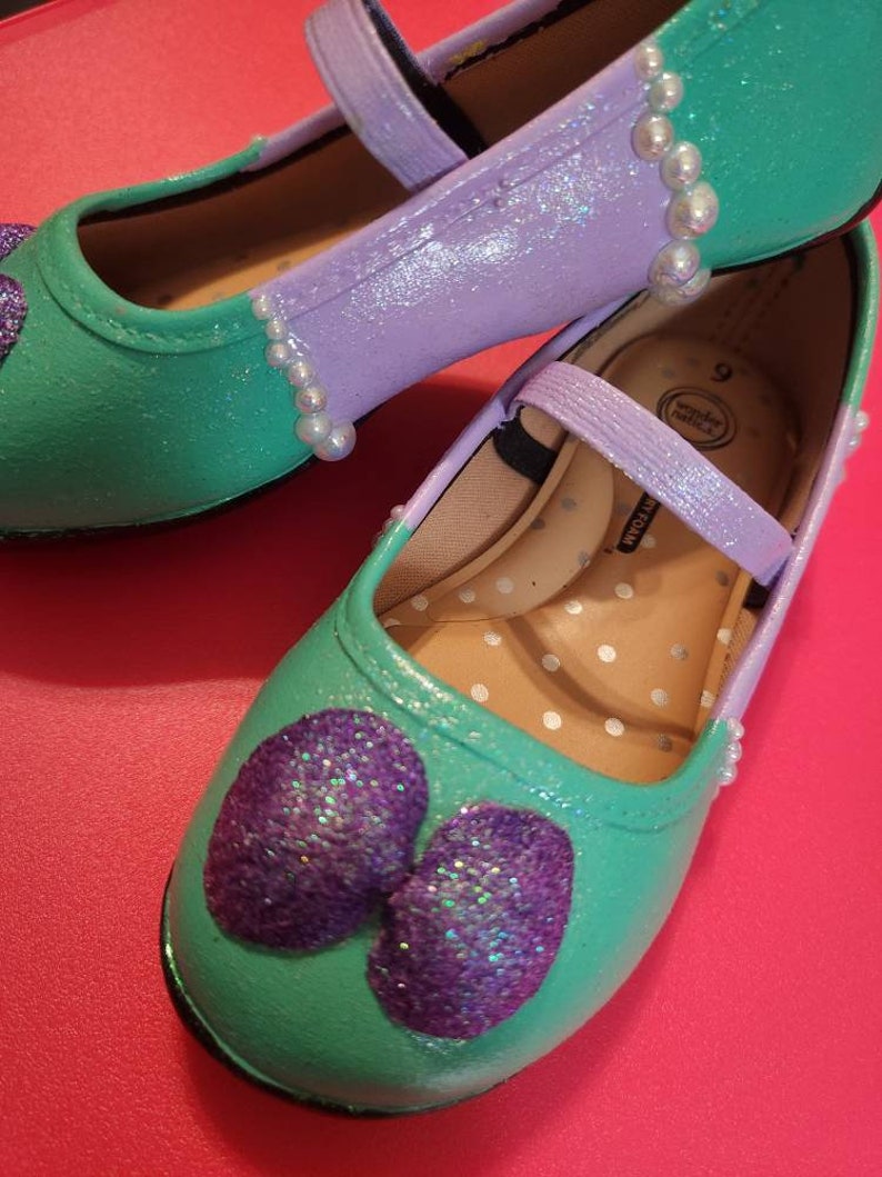 Princess Ariel Shoes--kid's - Etsy
