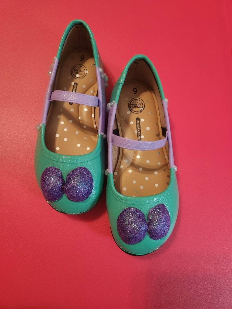 Princess Ariel Shoes--kid's - Etsy