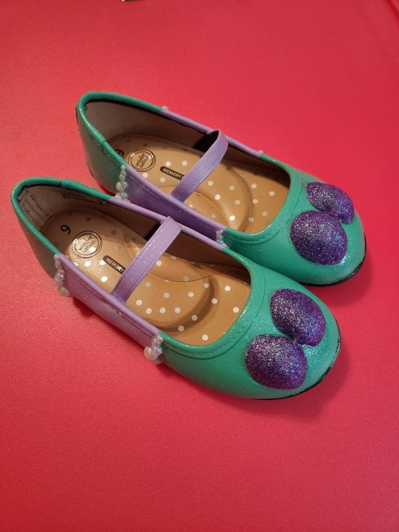 Princess Ariel Shoes--kid's - Etsy