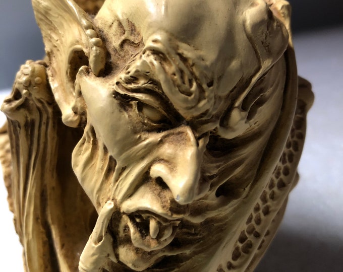 Nosferatu Tom Raine Gothic Head Sculpture Vintage - Etsy