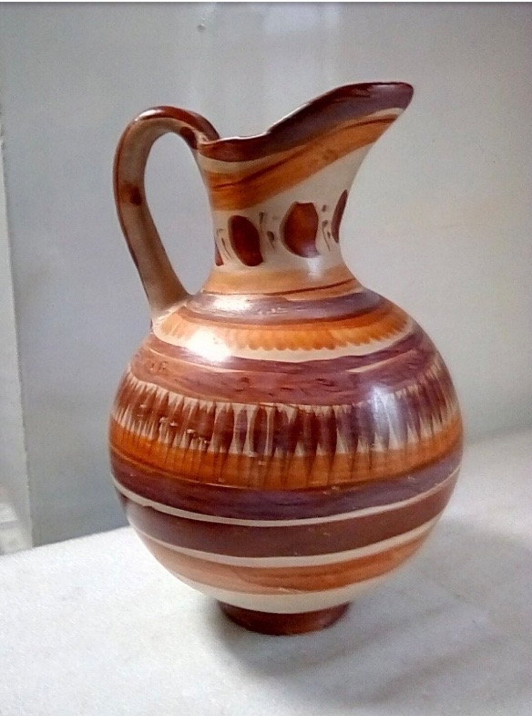 Etched Mexican Water Jug Cantaro and Pitcher Vintage - Etsy