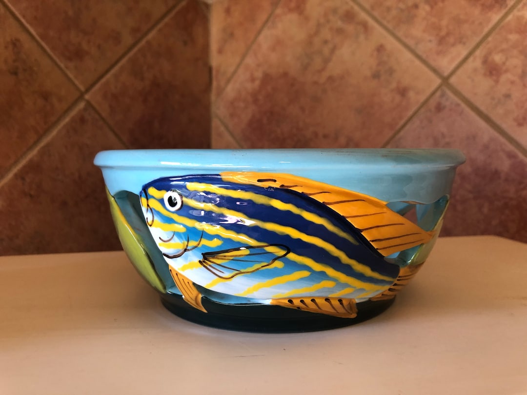 Wassi Art Jamaican Fish Bowl - Etsy