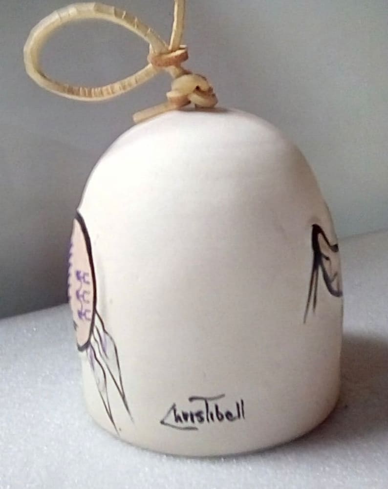 Native American Pottery Windchime Bells Vintage - Etsy