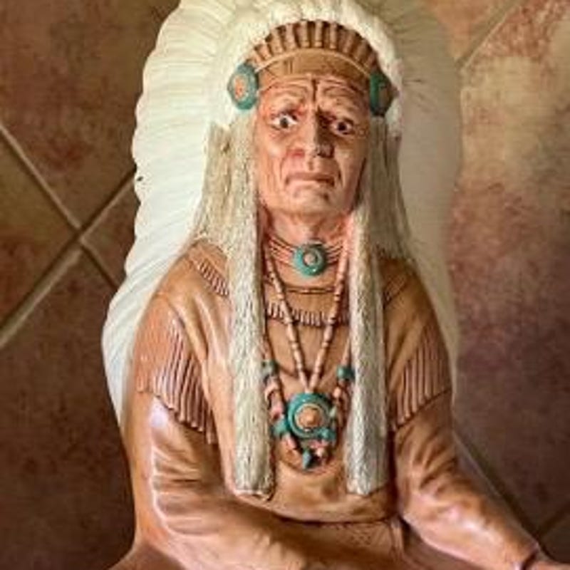 Native American Indian Statues and Figurines - Etsy
