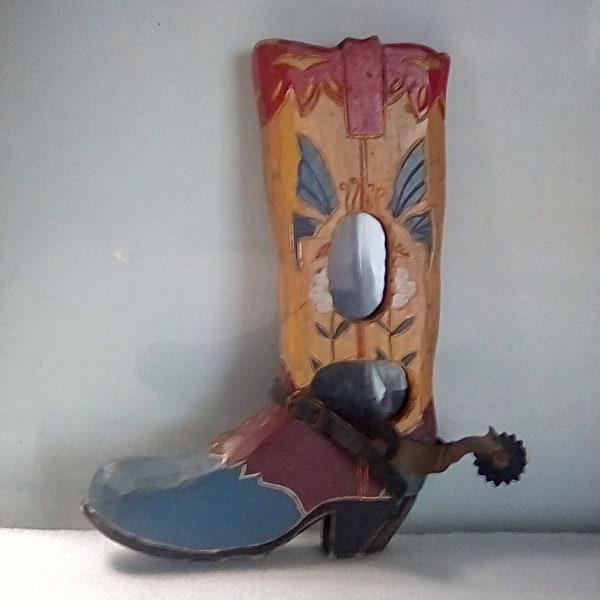 Cowboy Boot Picture Frame - Etsy