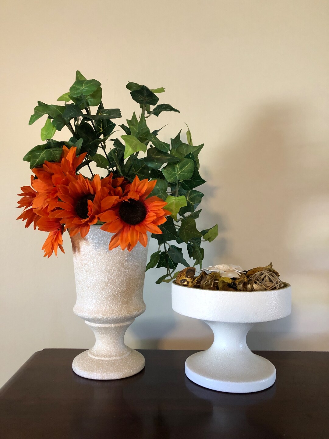 Vintage Royal Haeger and 60’s Originals Pedestal Planters - Etsy