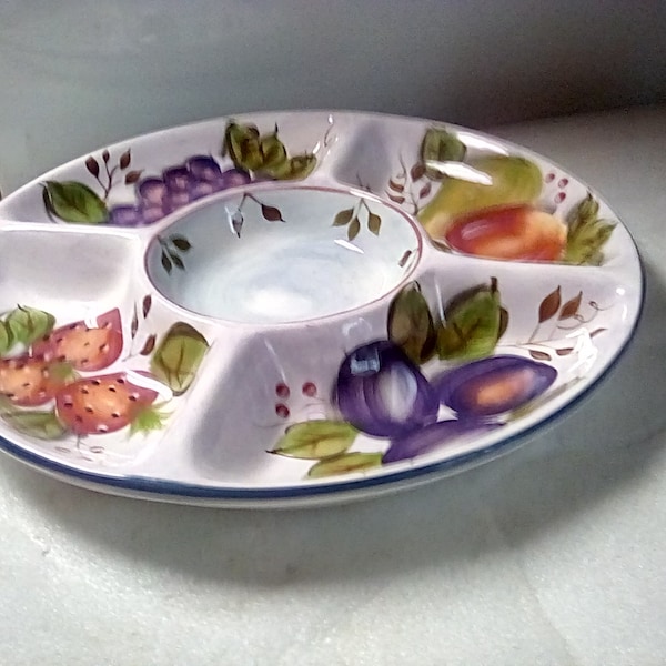 Divided Serving Bowl - Etsy