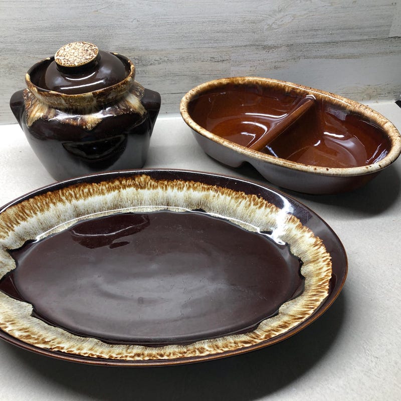 Brown Platter - Etsy
