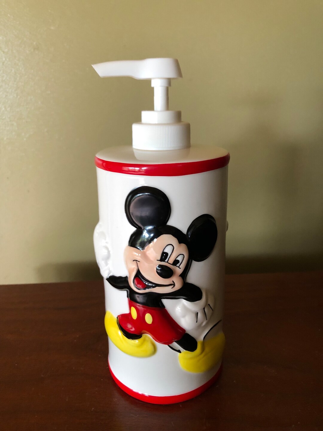 Disney Mickey Mouse Lotion Soap Dispenser - Etsy