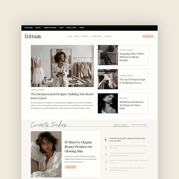 Wordpress Themes - Etsy