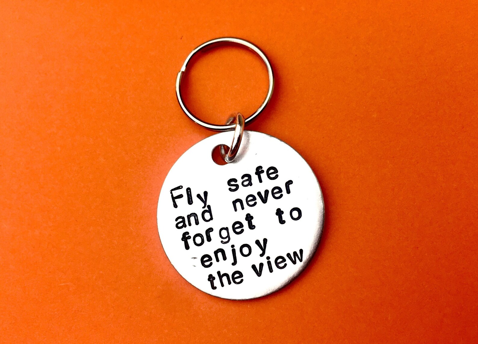 Personalized Keychain Fly Safe Pilot Gift Flight Attendant - Etsy UK