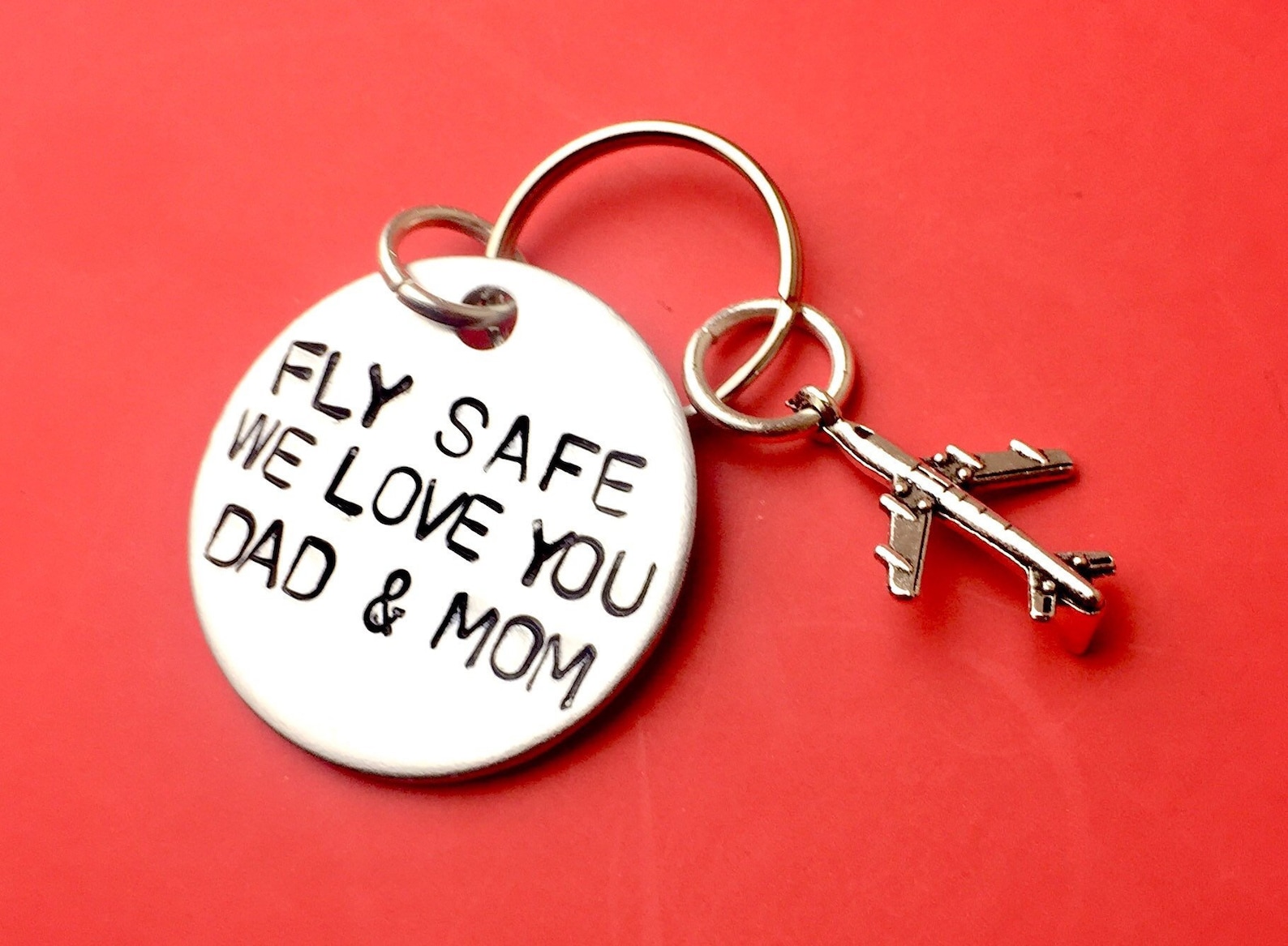 Personalized Keychain Fly Safe Pilot Gift Flight Attendant - Etsy UK