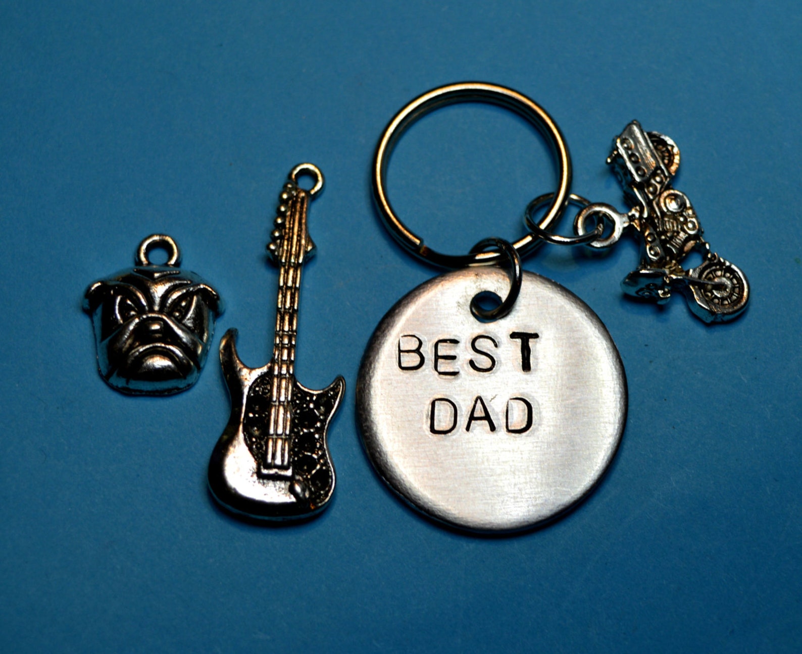 Father Day Gift, Dad Gift, Dad Key Ring, Dad Keychain, Gift for Father ...