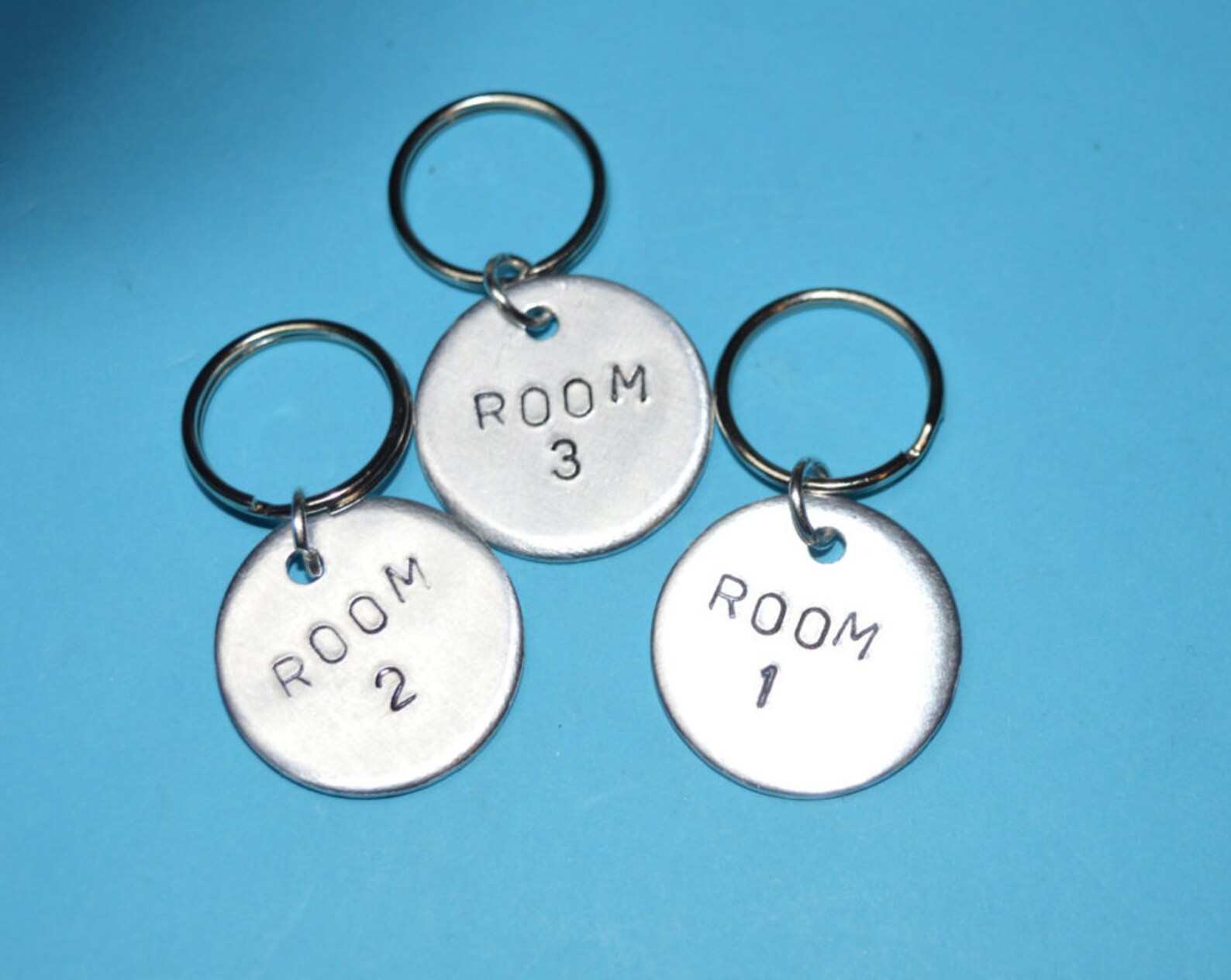 Hotel Room Keychain Room Key Tag Personalised Customised - Etsy