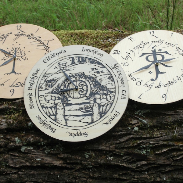 Hobbit clock - Etsy