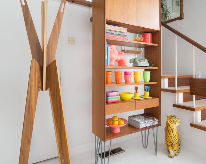 G Plan E Gomme Form Five Mid Century Teak Cabinet Bookcase On Etsy