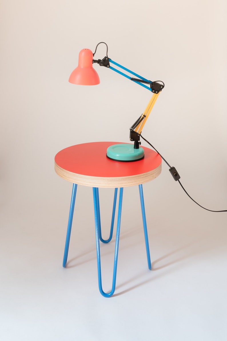 Coffee Table Bedside Table 80's Style Memphis Milano - Etsy